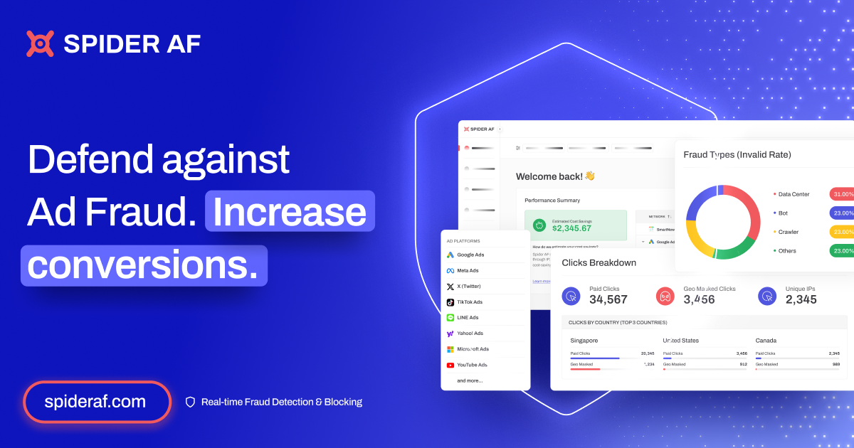 Spider AF: Marketing Fraud Protection Platform